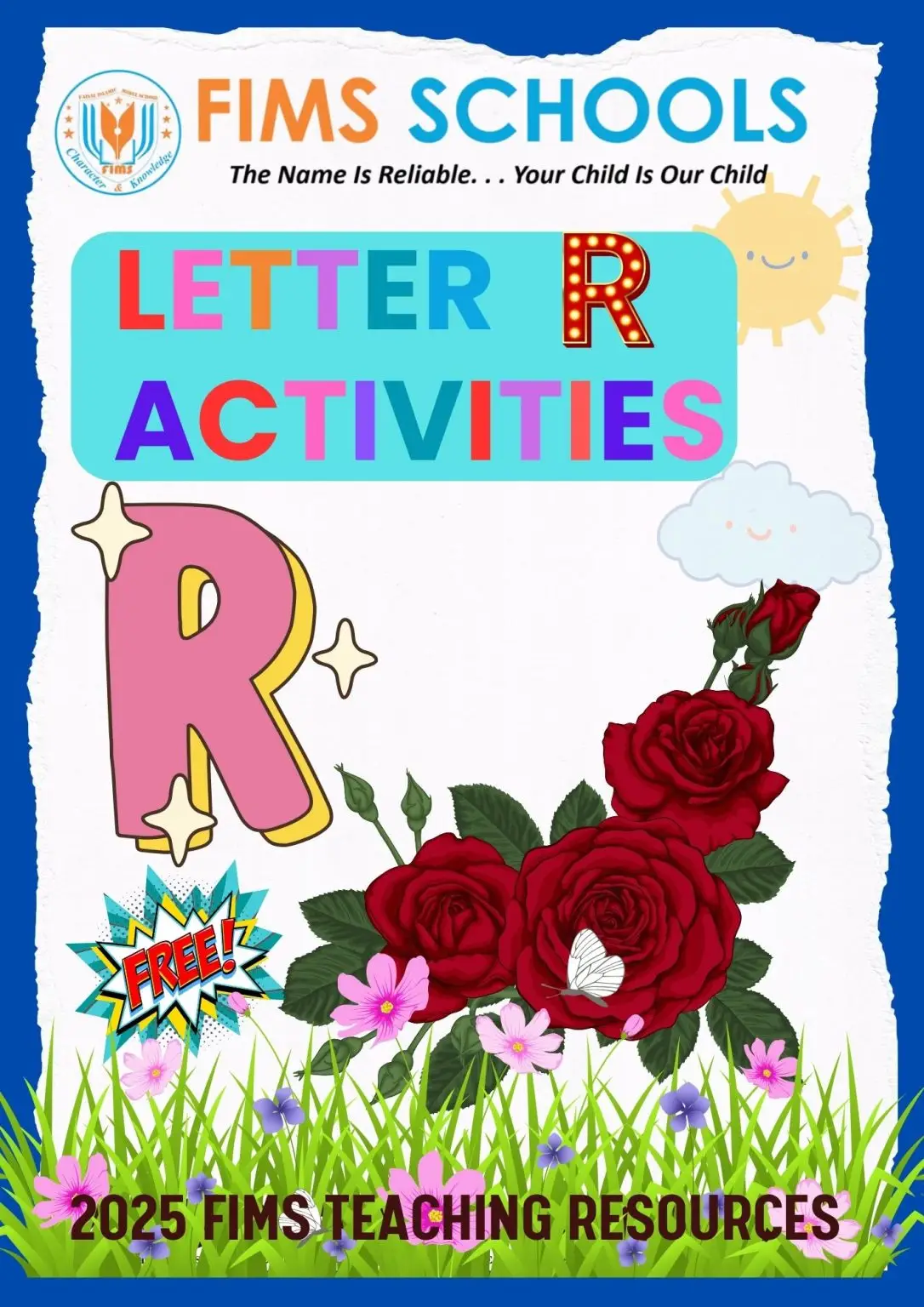 Letter E Worksheets- FIMS TRAININGS